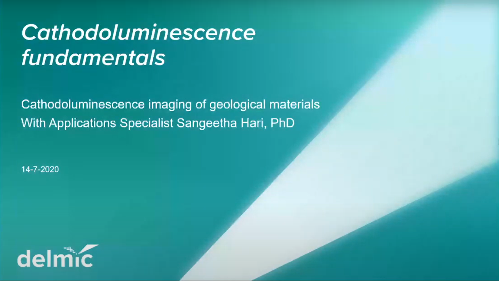 Cathodoluminescence fundamentals - Part 4: CL for geological materials
