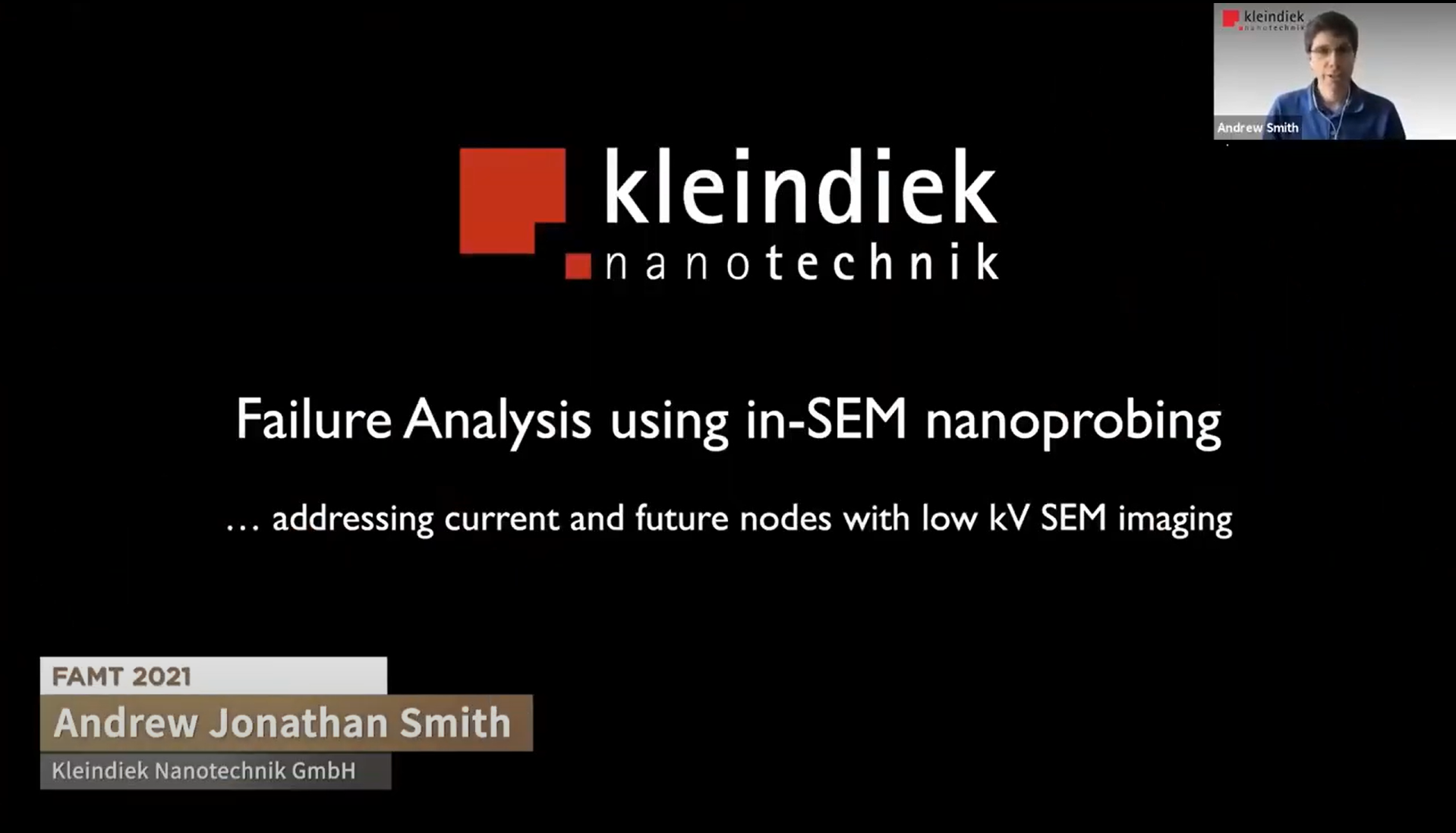 Failure Analysis using in-SEM nanoprobing